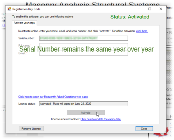 These new serial numbers will remain the same and can be used on the ...