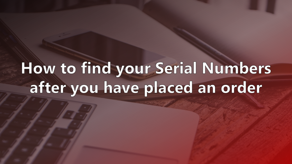 All Serial Numbers are attached as details to the Order, not ongoing ...